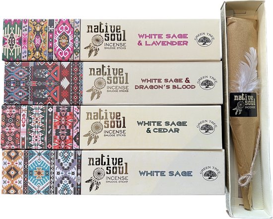 Native Soul - Wierook - White Sage - Cedar - Lavendel - Dragonsblood ...