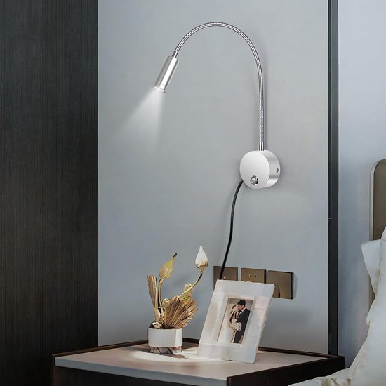 Mrs. Jones 2 stuks leeslamp bed leeslamp wand met touch dimbaar 3 ...