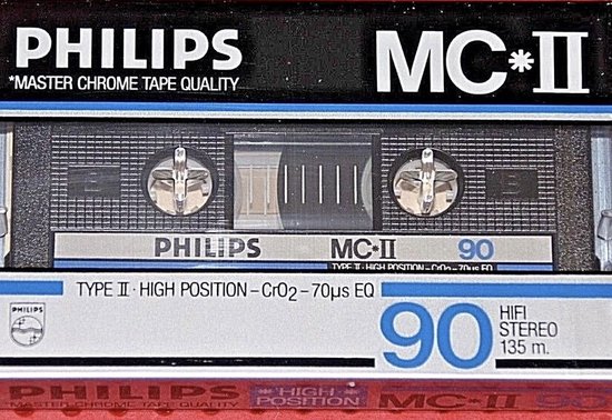 Philips mc II 90 cassettebandje metal collectes item - 1984 - new old ...