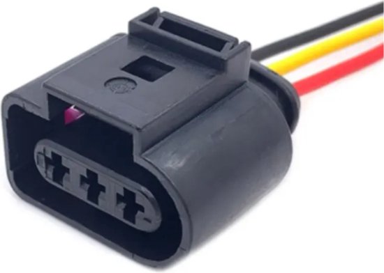 1J0973723 3-pin stekker complete reparatiestekker VW Audi Seat Skoda ...