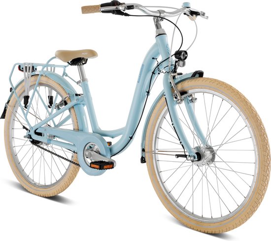 Puky Fiets 24 7gears Skyride retro blue | bol