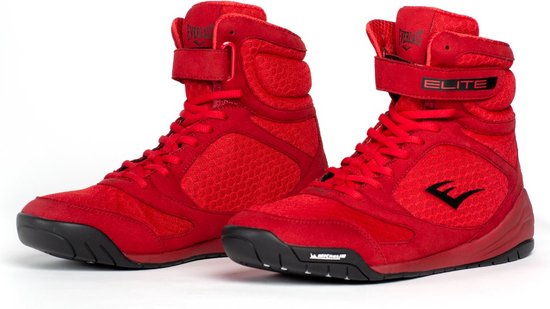 Everlast Elite 2 Boxing Shoes, Red 46 | bol