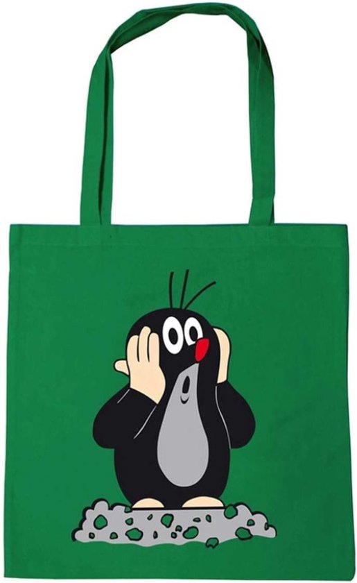 Herbruikbare Katoenen Tas met Lange Draaghengsels - Het Molletje ...