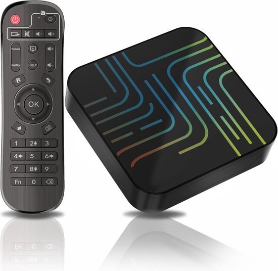Mrs. Jones® Iptv Box - Mediaplayers - Streaming - Bluetooth - Zwart | bol