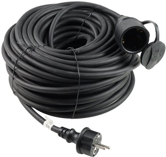 Technik Verlengsnoer 30 Meter - 3x1,5mm - IP44 - H07RN-F3 Industriele ...
