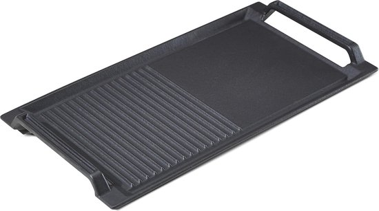 Gietijzeren Grillplaat voor Inductie - Multifunctionele Braadplaat voor ...