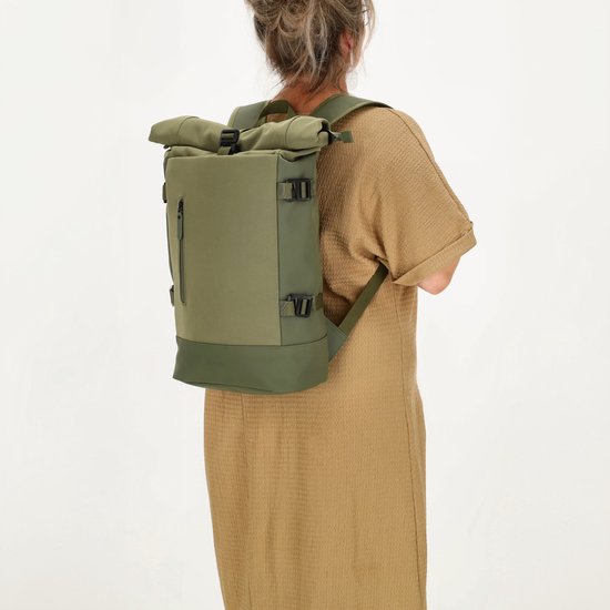 Beagles Originals Kobe Roll-Top Rugzak - 15.6" Laptop Rugtas ...