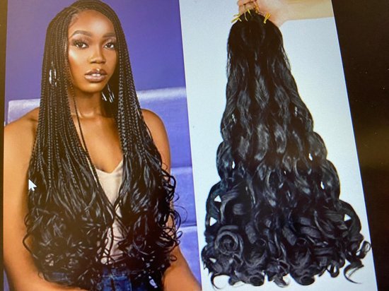 Romance Curl 6 stuk in een pak 22"#1B | bol