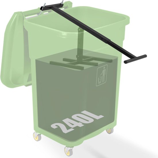 JGS ® Efficiënte Handmatige Afvalpers voor 120L-360L Containers ...