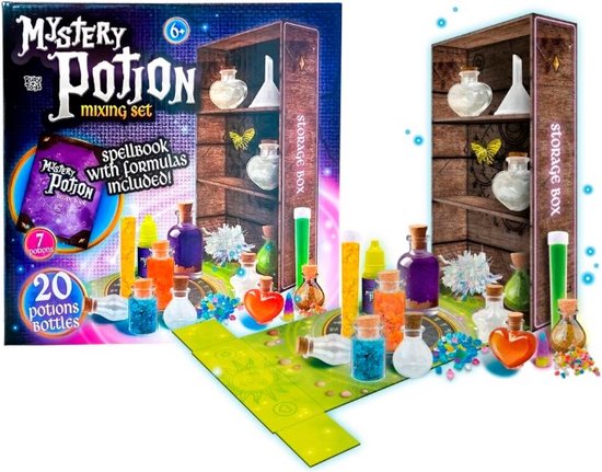 Mystery Potion Mixing Set - 20 Toverdrankflesjes - 7 Verschillende ...