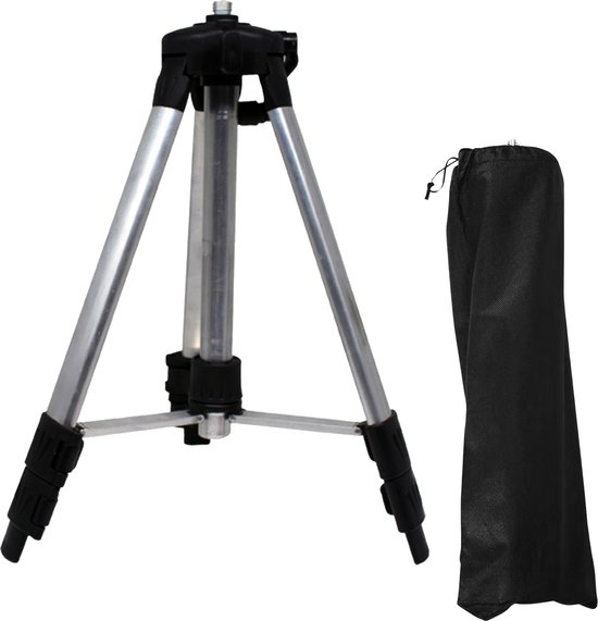 CraftRoot Kruislijnlaser Statief Inclusief Opbergtas Tot 1.5M ...