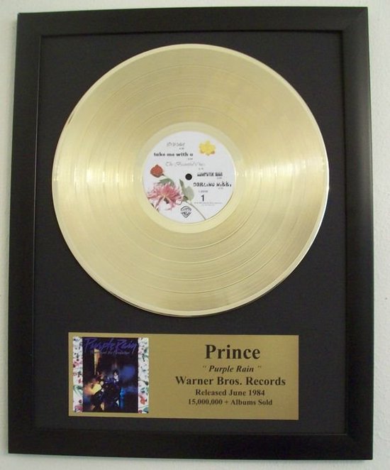 Gouden plaat Lp Prince Purple Rain, Prince | Muziek | bol