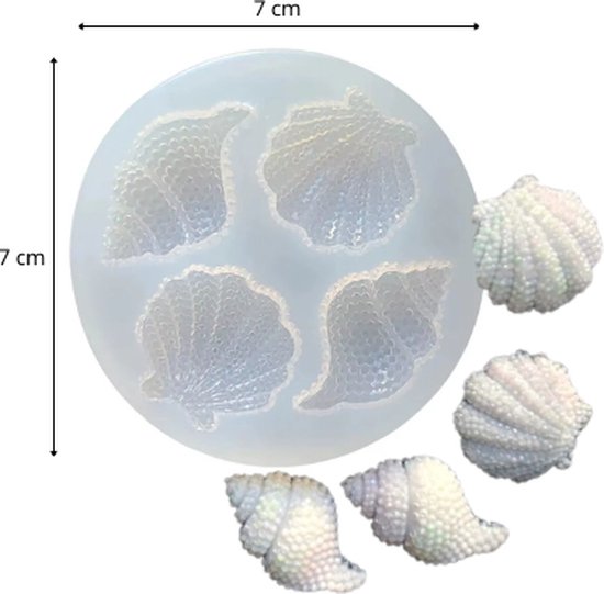 ZoeZo - Kaarsmal Schelpen Mat - Schelp - Strand - Zee - Ocean ...