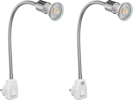 Equivera Stekkerlamp Dimbaar - Stekkerspot Dimbaar - Stopcontactlamp ...