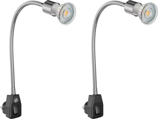 Equivera Stekkerlamp Dimbaar - Stekkerspot Dimbaar - Stopcontactlamp ...