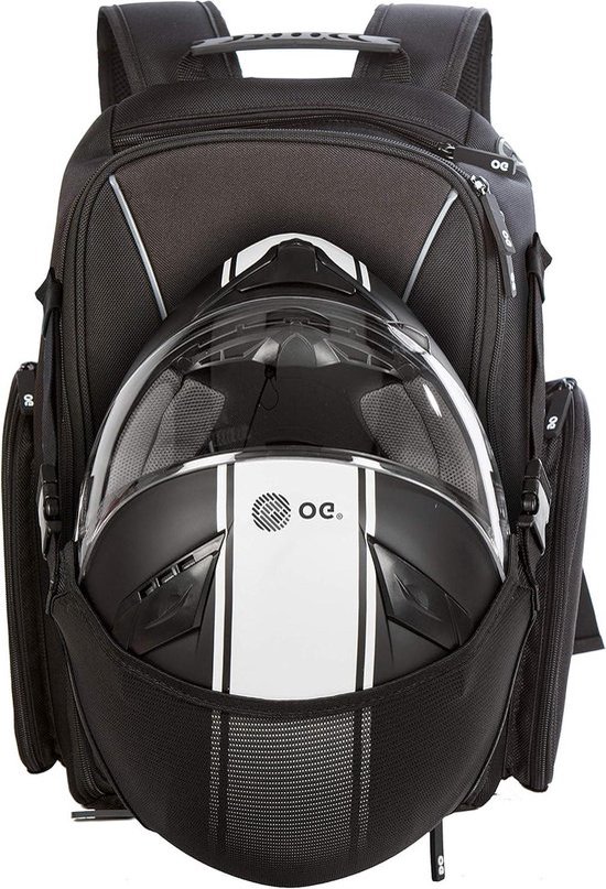 Motor-rugzak Waterdicht Zwart 20L-30L Motorfiets rugtas met ...