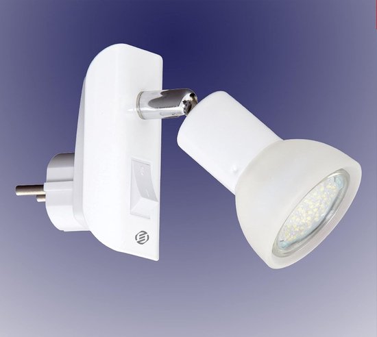 Equivera Stekkerlamp Dimbaar - Stekkerspot Dimbaar - Stopcontactlamp ...