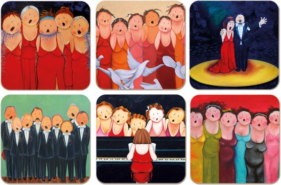 Judith Stam Onderzetters 6 stuks | bol