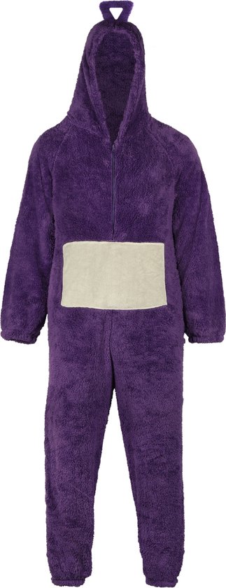 Carnavalskleding - Onesie - Kostuum - Paars - Heren - S - 140 - 155 cm - Verkleed als... | bol