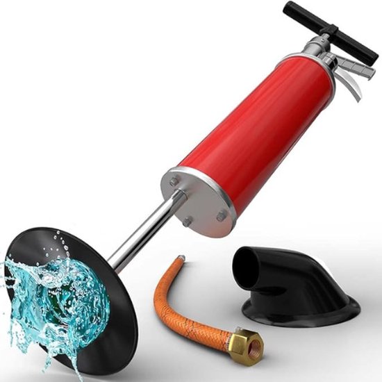 Equivera Déboucheur WC à Haute Pression - Déboucheur WC à Haute ...