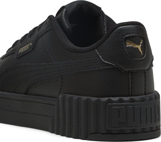 PUMA Carina 3.0 Dames Sneakers - PUMA Black-PUMA Gold | bol
