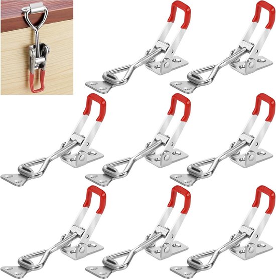 Spansluiting kistsluiting verstelbaar - 8 stuks hoekbevestiging kleine ...