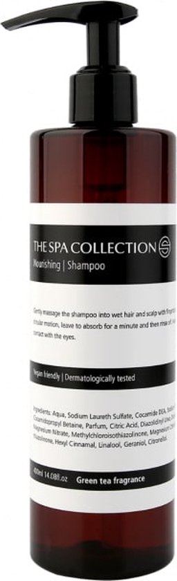 The Spa Collection Green Tea - Shampoo - 400ml pompfles | bol