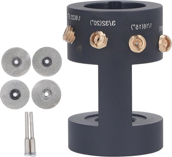 Tungsten Electrode Grinder Grinding Head ALUMINUM - Multiple Angles ...