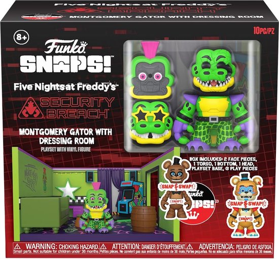 Montgomery Gator with Dressing Room - Five Nights at Freddy's ...