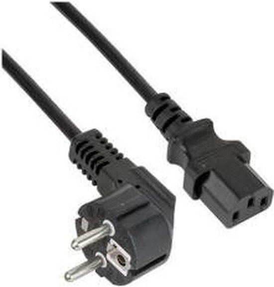 Nilox 1.8m C13 electriciteitssnoer Zwart 2 m CEE7/4 C13 stekker | bol