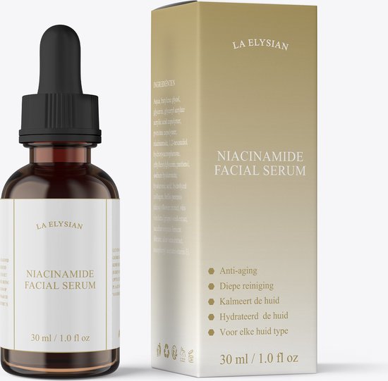 La Elysian Niacinamide Facial Serum - Kalmerend, Hydraterend ...