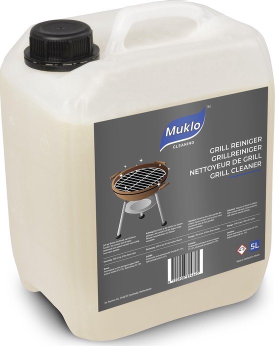 Muklo Cleaning Grill reiniger 5L - Voordeelverpakking - Navulling ...