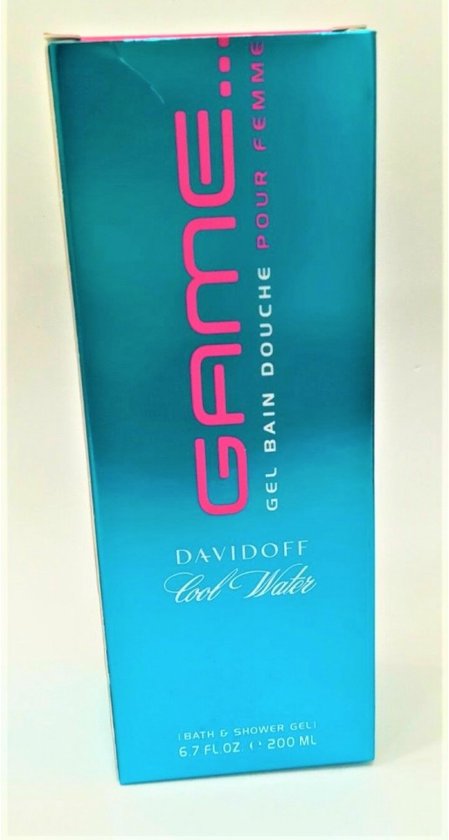 Davidoff Cool Water Game Pour Femme Shower Gel 200ml | bol
