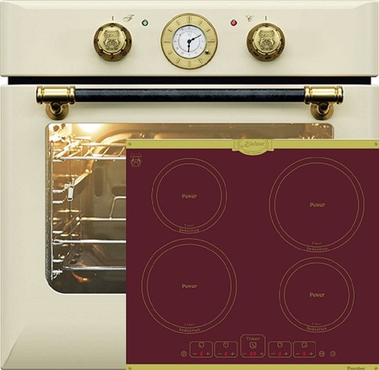 Kaiser Inbouwoven EH 6432 ElfBE Eco 68L, 60 cm+KCT 6195 iRotEm inductiekookplaat 60cm | bol