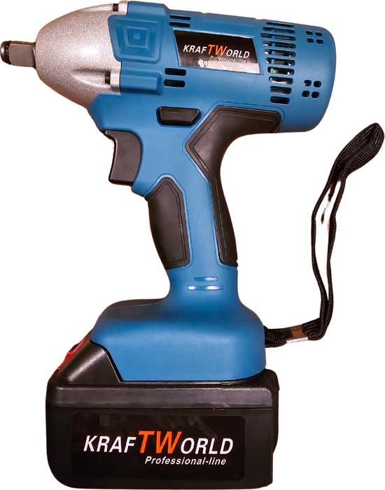 Draadloze Slagmoermachine KrafTWorld 24V - 2800 RPM - 0-3500 Slagen/min - LED - 2... | bol