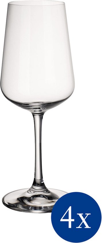 Villeroy & Boch Ovid Witte Wijnglas - 4 stuks - Glas | bol