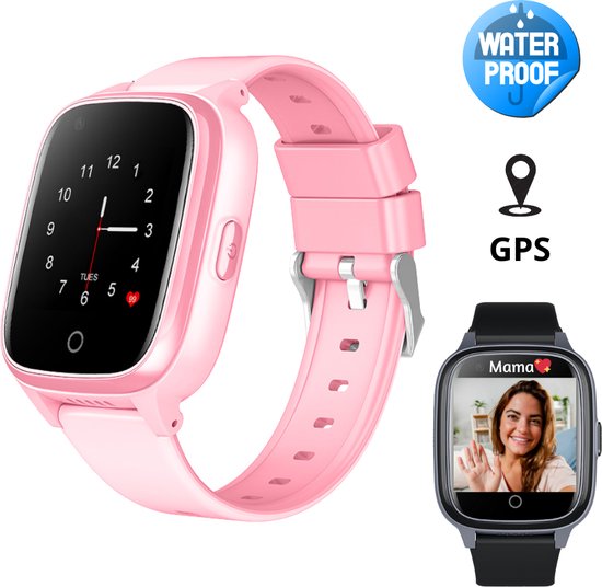 Smartwatch voor Kinderen met Nano SIM, Video Bellen, GPS & 4G ...