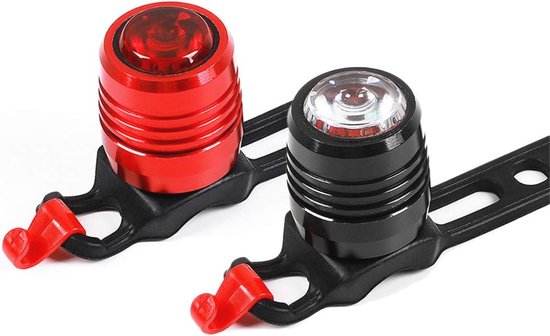 LED Fietslicht Set - Super Heldere Voorkoplamp en Achterkant Licht ...