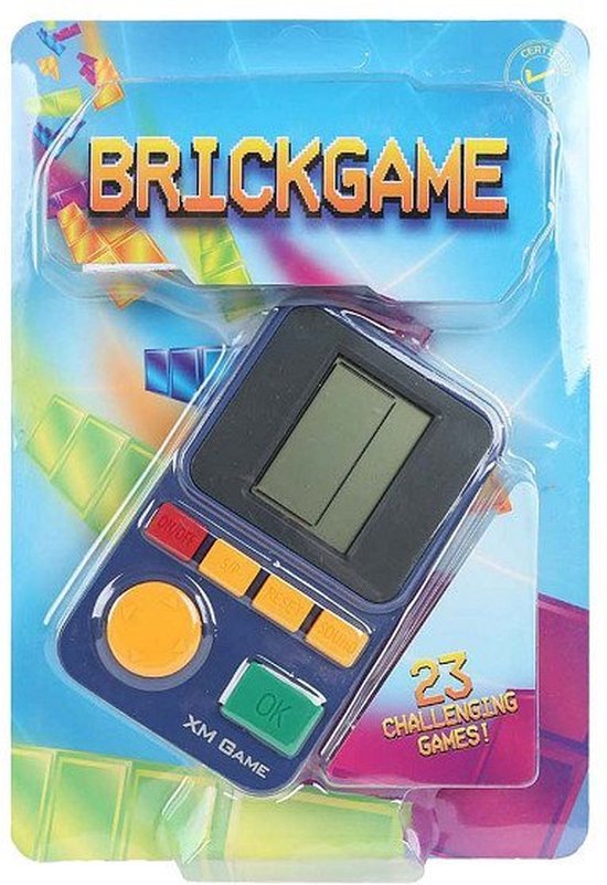 Vedes Brickgame retro spelcomputer - 23 spelletjes voor kinderen vanaf ...