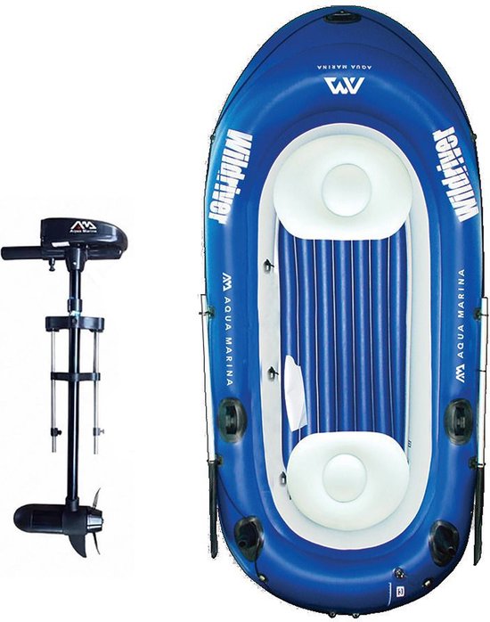 Aqua Marina Wildriver Opblaasboot met Elektromotor | bol