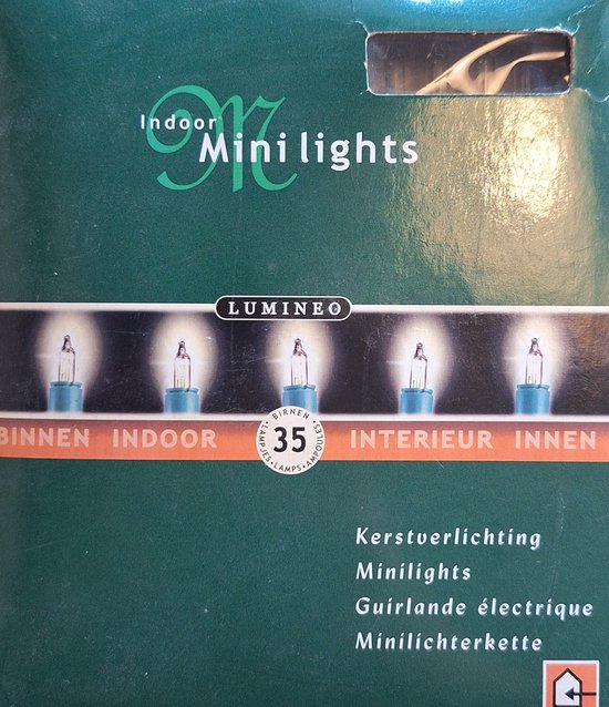 Lumineo Kerstverlichting - Indoor Mini Lichtjes - Kerstboomverlichting ...