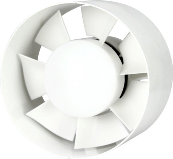 Kunststof buisventilator diameter 125 mm met timer - EK125T | bol