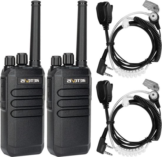 Walkie Talkie PMR446 Licentievrije handheld Two-Way Radio 48 kanalen ...