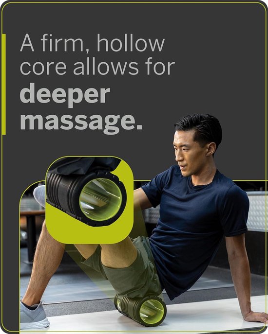 Fit het nieuwe jaar in – Trigger Point Foam Roller Grid - fasciarol (33cm) met draagtas | bol