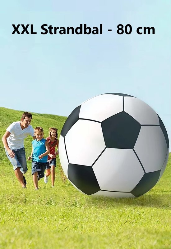 Grote voetbal strandbal opblaasbaar - Strandbal - Strandbal groot ...