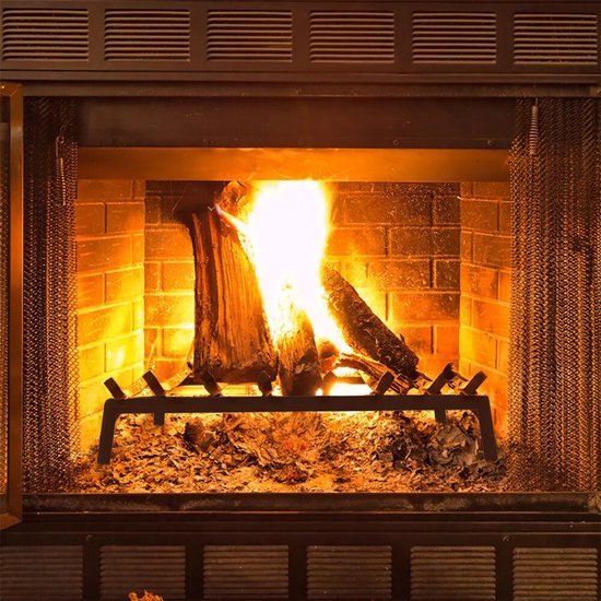 Mrs. Jones - Haard Rooster - 67 x 35 cm - Solid Staal - Zware Brandhout - Rooster voor... | bol