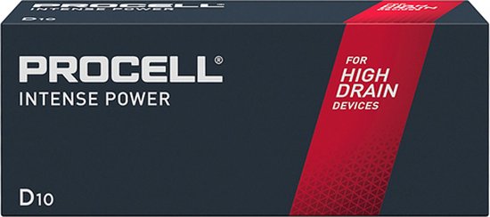 Duracell Procell Intense D-Cell LR20 10 stuks - DCELL - Batterij ...