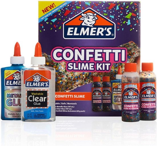 Elmer's - Confetti slime kit - 2102086 | bol