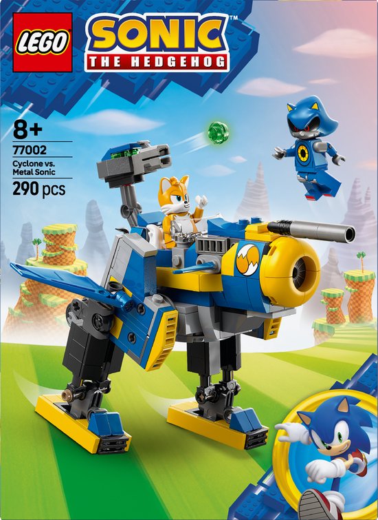 LEGO Sonic the Hedgehog Cyclone vs. Metal Sonic - 77002 | bol
