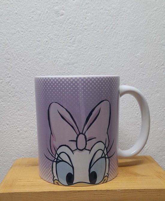 gepersonaliseerde mok daisy duck 'gluren' diseny | bol